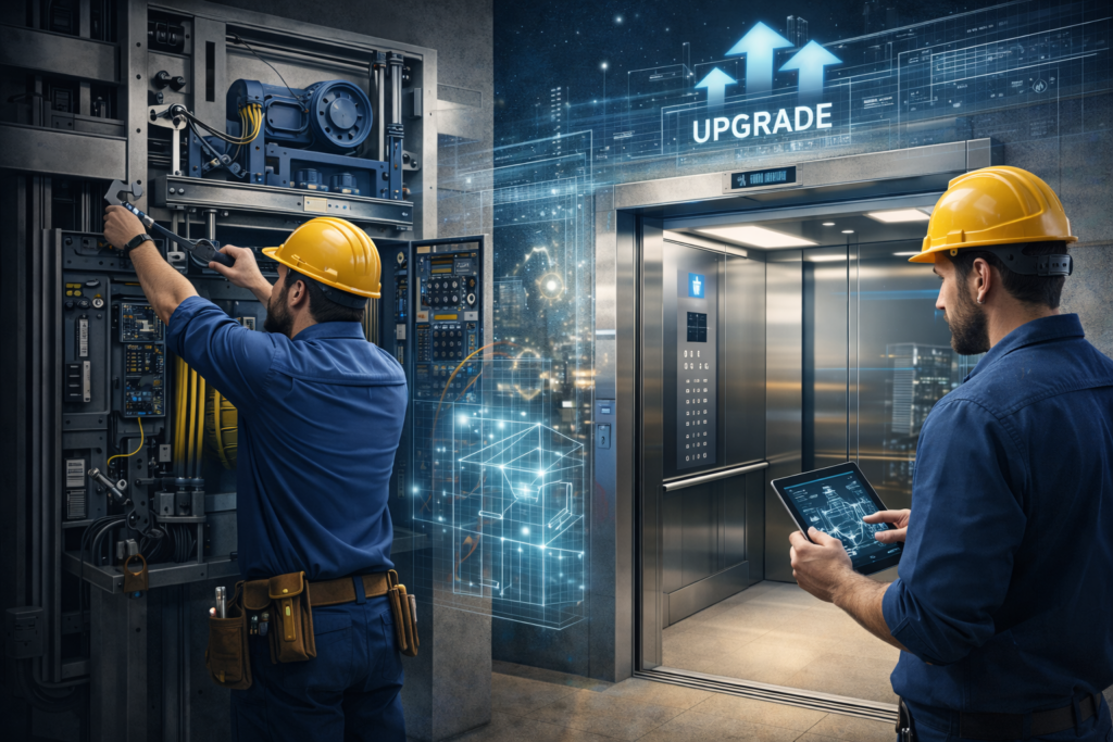 Elevator Modernization as an Operational Advantage - AmeriTex Elevator